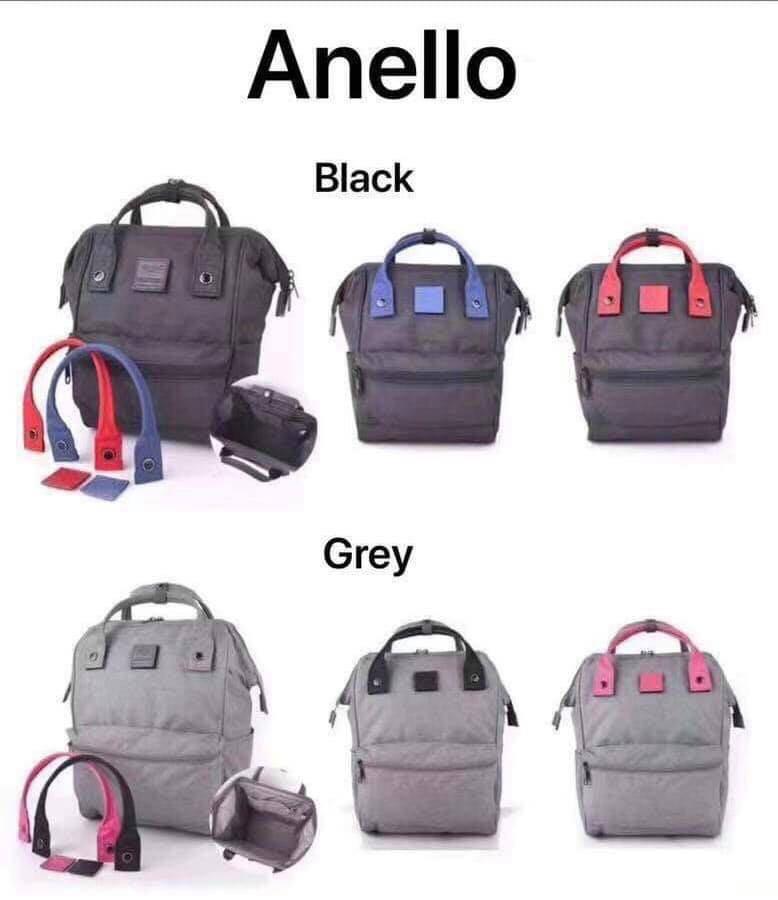 Anello replaceable strap and logo, Women's Fashion, Bags & Wallets ...