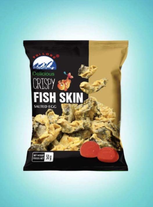 Authentic fish skin snacks, Food & Drinks, Fresh Produce on Carousell
