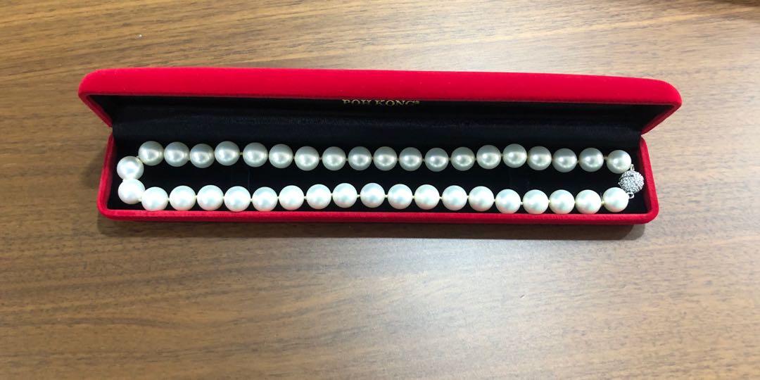 Chomel Pearl Necklace, Women's Fashion, Jewelry & Organisers, Necklaces ...