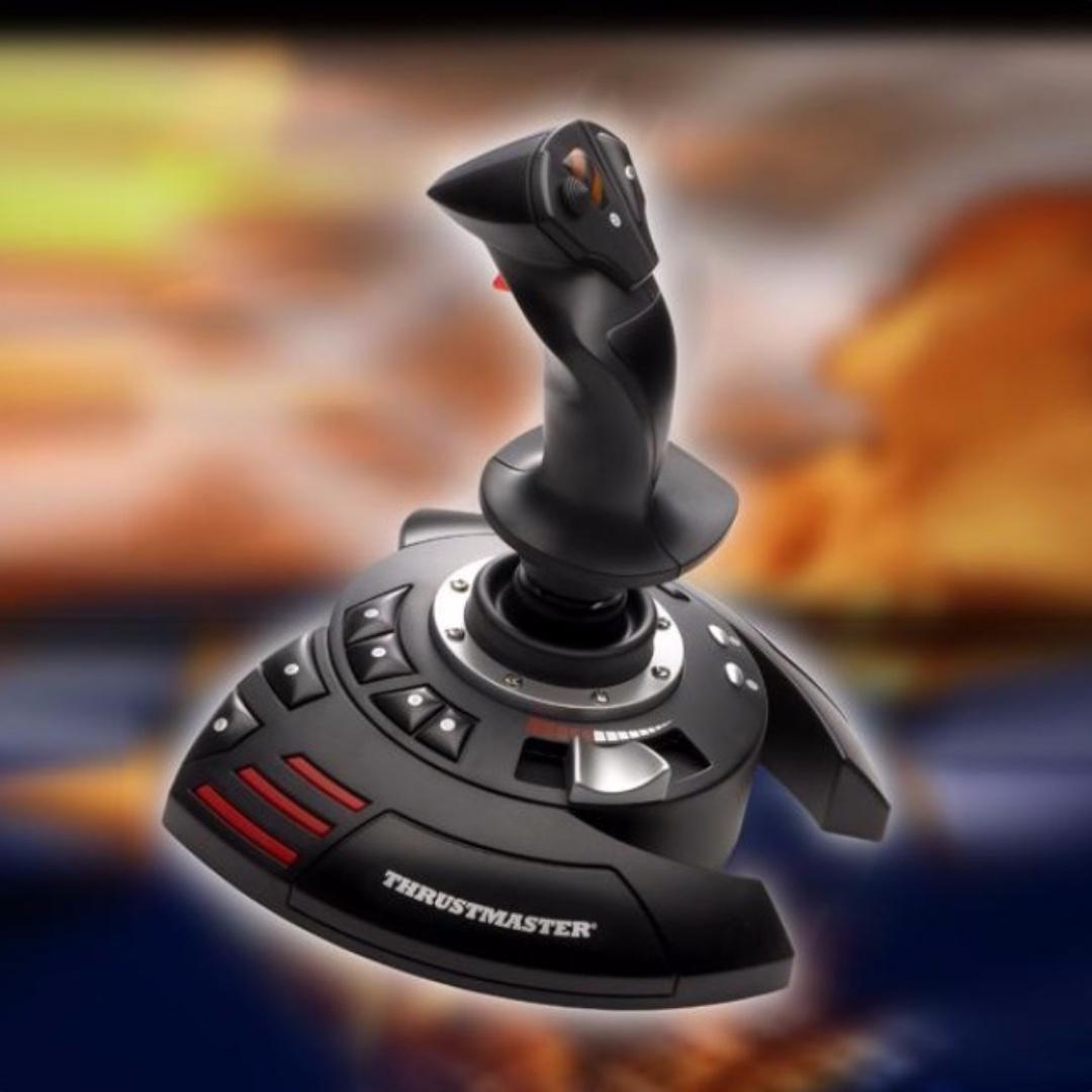 Thrustmaster T.Flight Stick X (PC/PS3), Video Gaming, Gaming ...