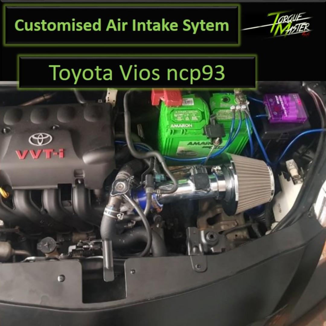 Customize Air Intake For Toyota Vios ncp 93/ncp 42. Open/Close air ...