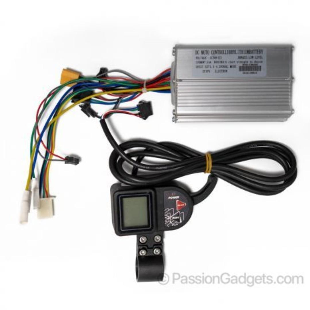 E-Scooter Throttle + Controller with Hall Sensor Set, Sports Equipment ...