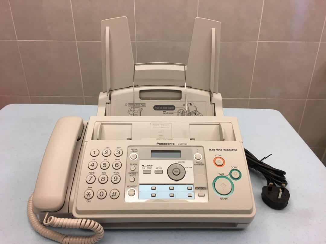 Fax Machine - Panasonic KX-FP701ML, Computers & Tech, Printers ...
