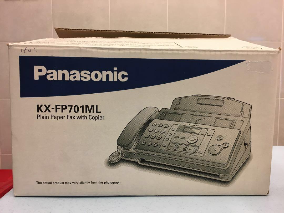 Fax Machine - Panasonic KX-FP701ML, Computers & Tech, Printers ...