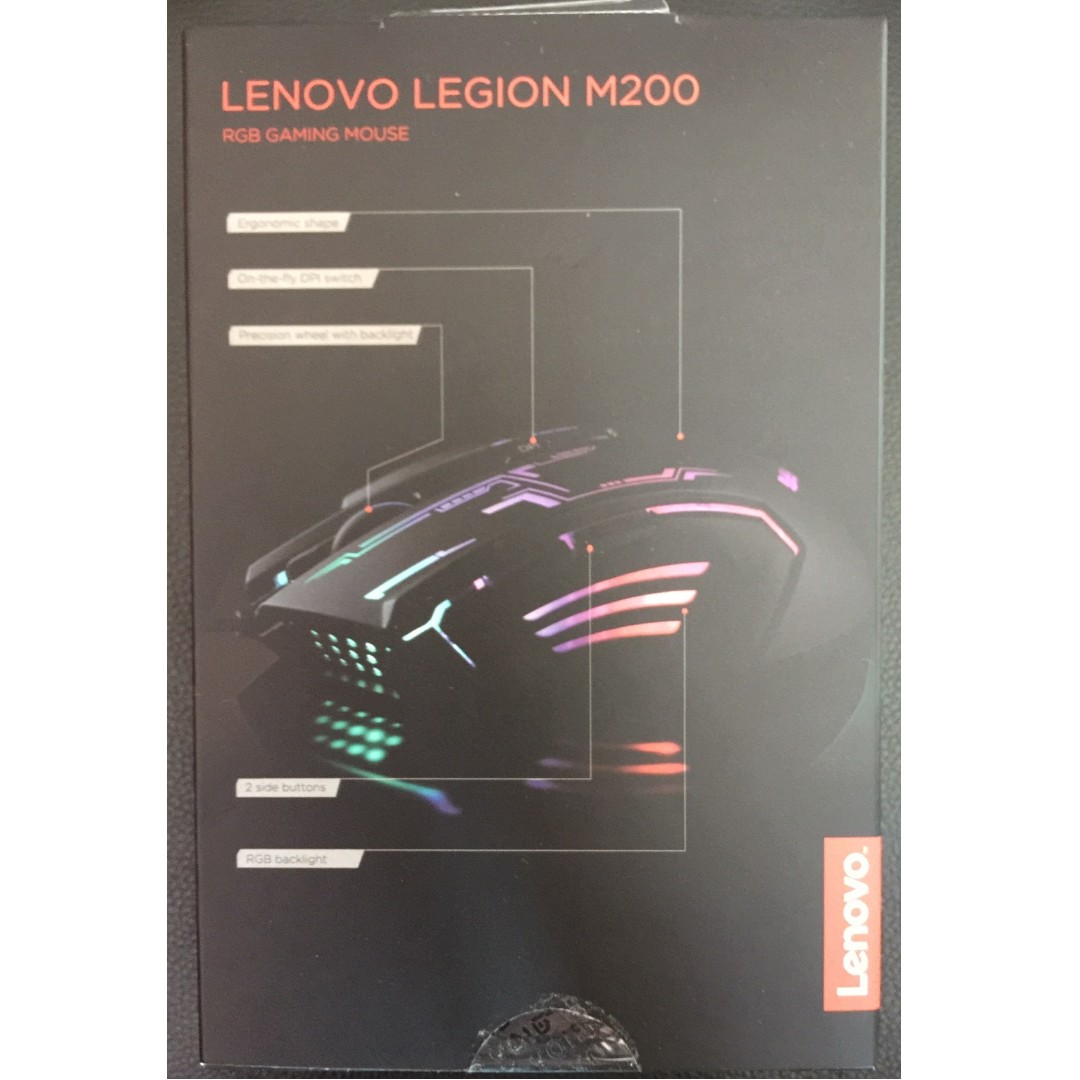 Free Smartpac Delivery: 100% New Lenovo Legion M200 RGB Gaming Mouse ...