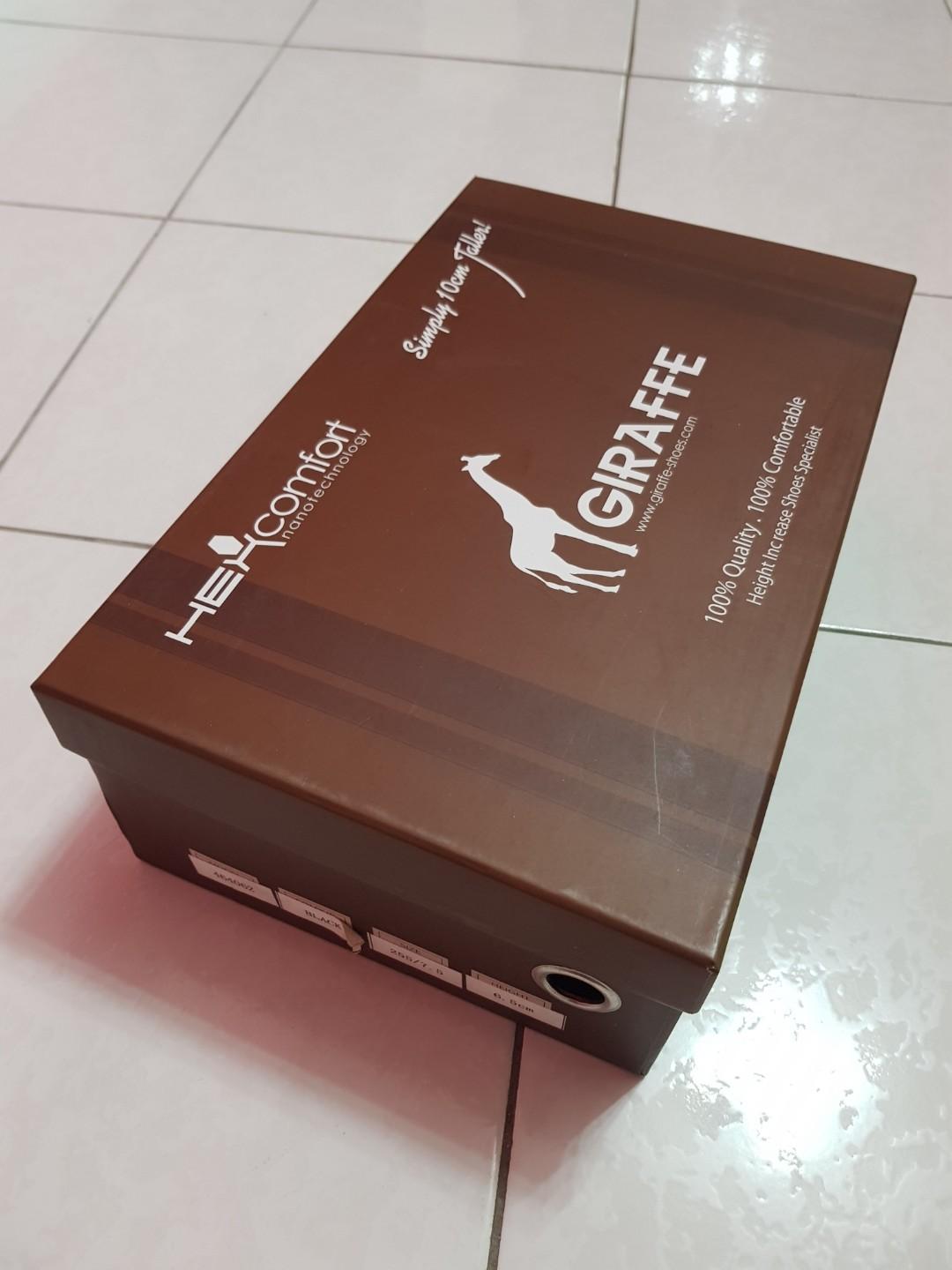 Giraffe Shoes Black 7.5, Men's Fashion, Footwear, Dress shoes on Carousell