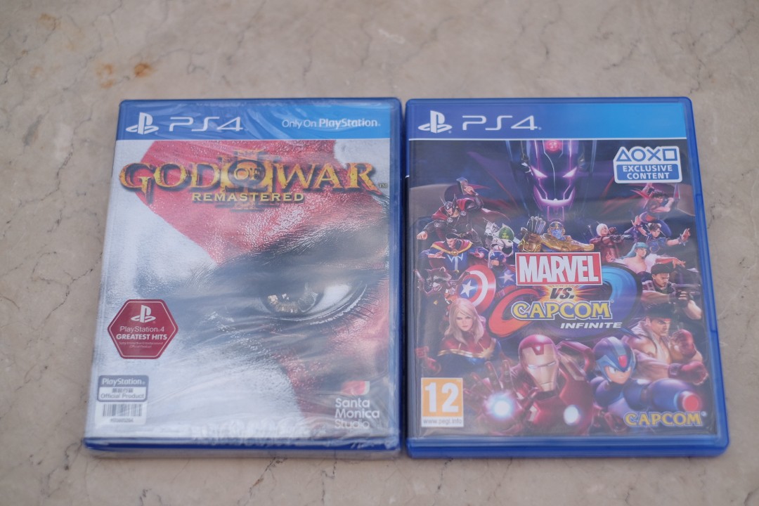 God of War and Marvel Vs Capcom, Video Gaming, Video Games, PlayStation ...
