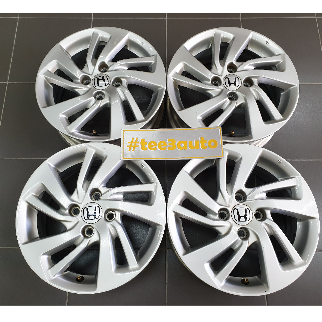 Honda JAZZ Rim 15 5.5jj off 45 4H 100 GK GE City, Auto Accessories on ...