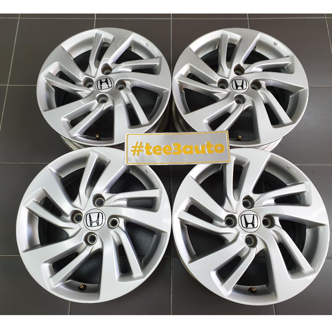 Honda JAZZ Rim 15 5.5jj off 45 4H 100 GK GE City, Auto Accessories on ...