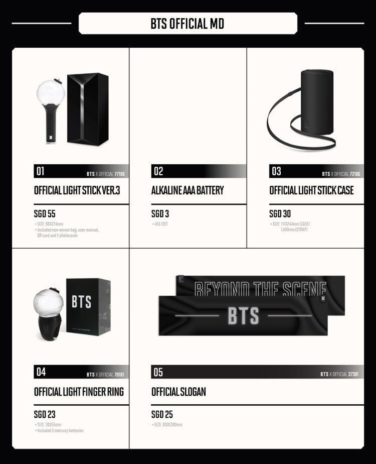 HTB BTS CONCERT MERCH, Hobbies & Toys, Memorabilia & Collectibles, K ...