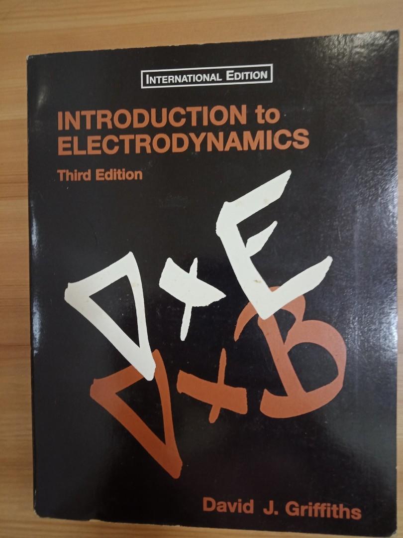 Introduction to Electrodynamics by David J. Griffiths, Hobbies & Toys ...