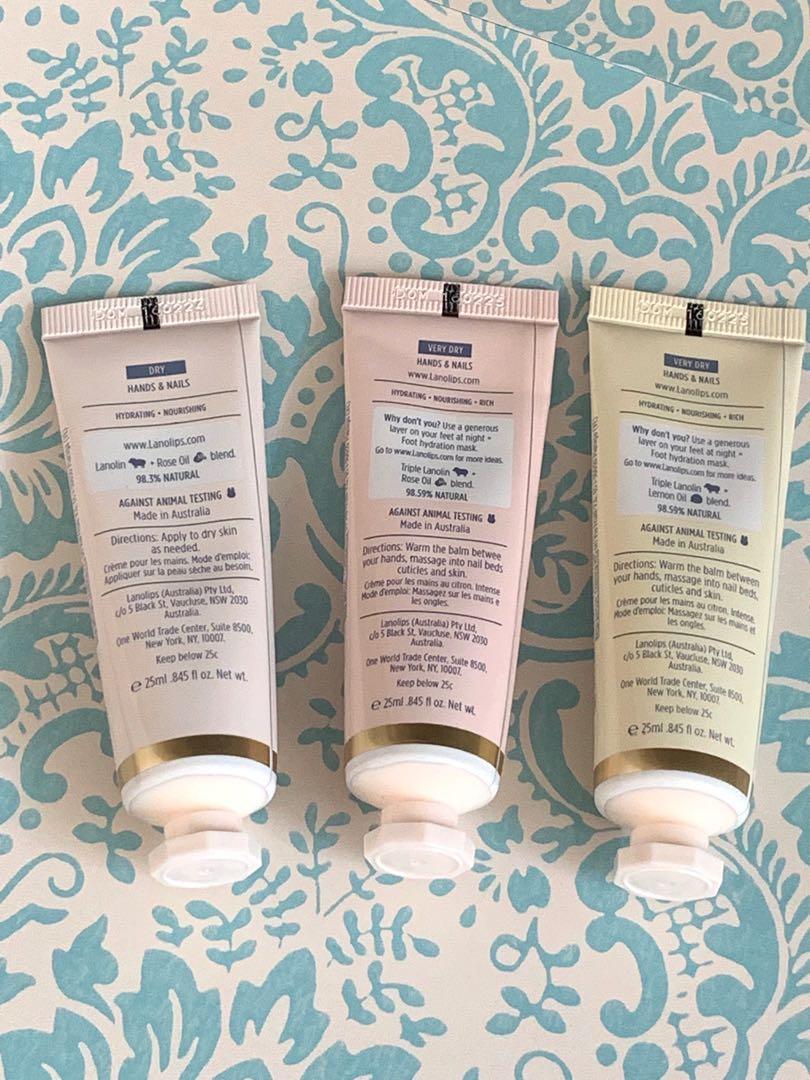 Lanolin Lano hand cream in Rose and Lemon, Beauty & Personal Care, Bath ...