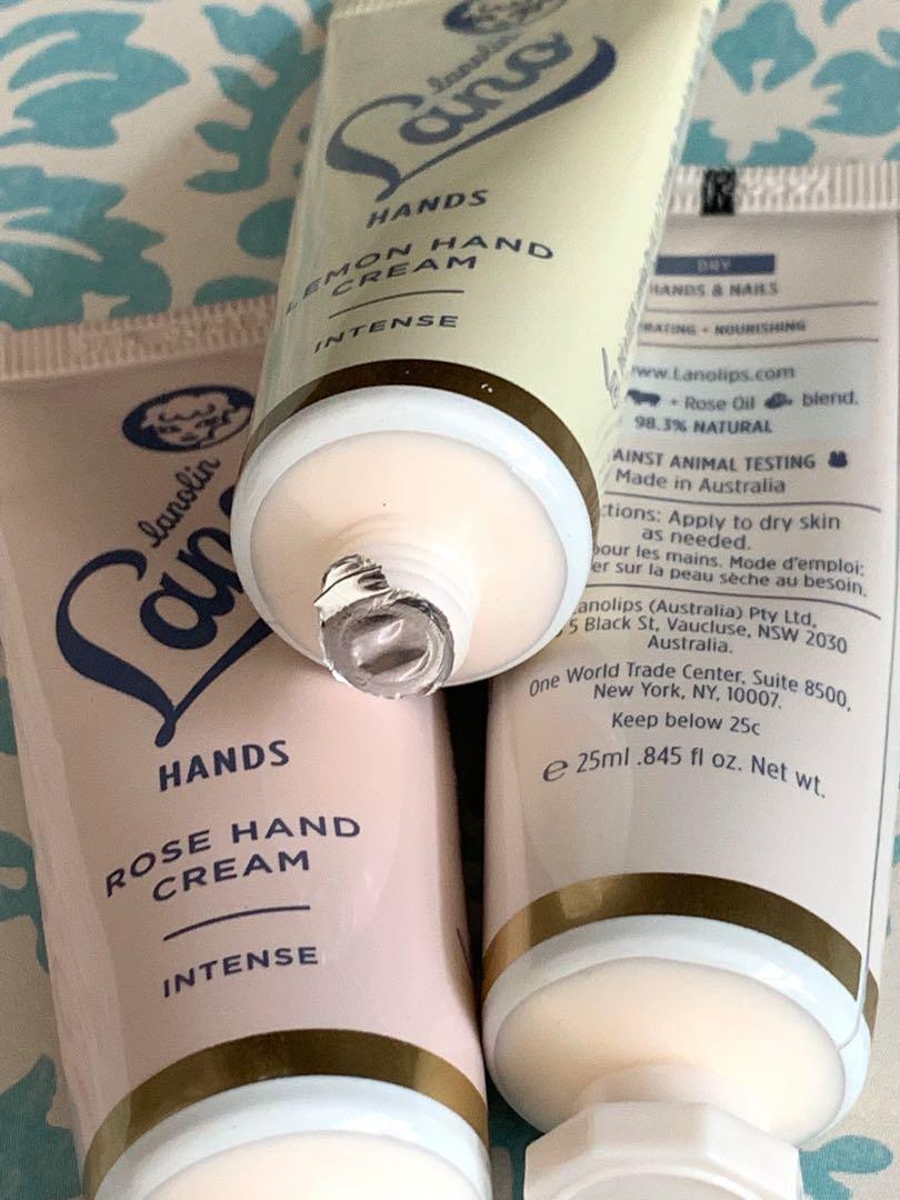 Lanolin Lano hand cream in Rose and Lemon, Beauty & Personal Care, Bath ...