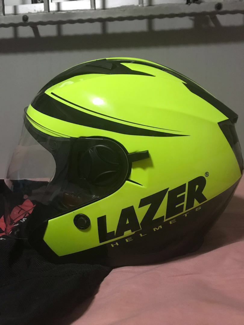 Lazer Helmet, Motorcycles, Motorcycle Apparel on Carousell