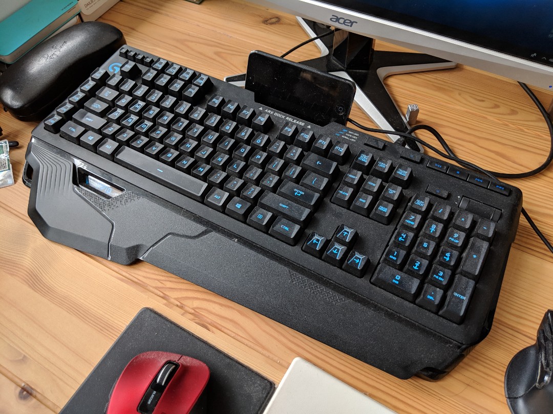 Logitech g910 Keyboard, 電腦＆科技, 電腦周邊及配件, 電腦鍵盤及相關產品 - Carousell