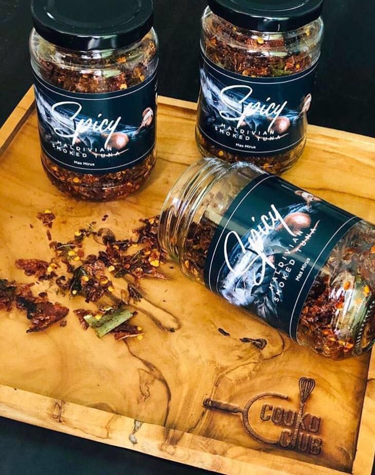 Maldivian Smoked Tuna Sambal (Mas Mirus), Food & Drinks, Chilled ...