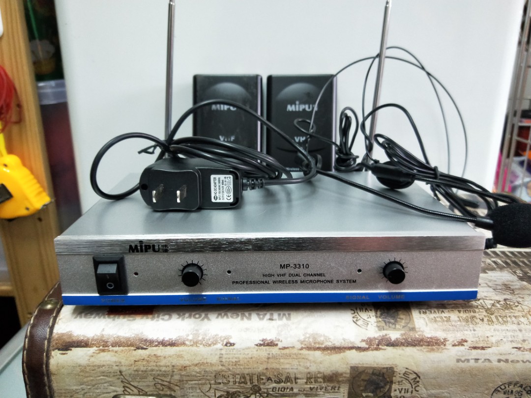 Mipu MP-3310 Wireless Microphone System, TV & Home Appliances, TV ...
