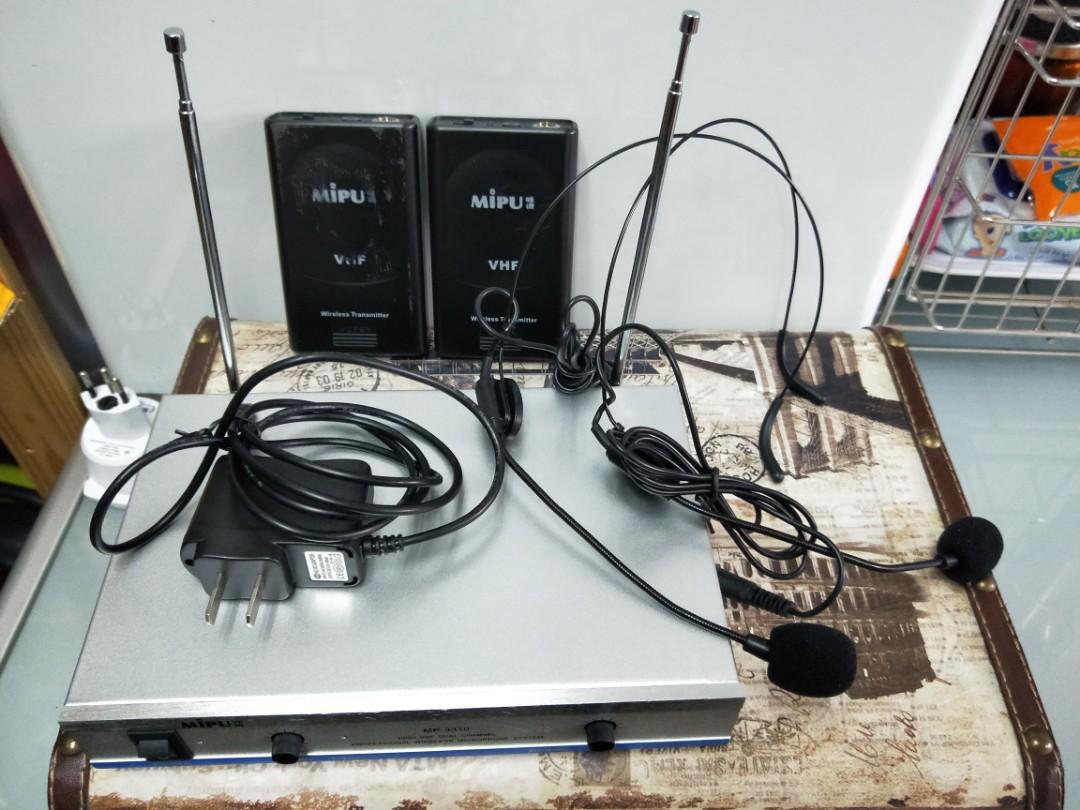 Mipu MP-3310 Wireless Microphone System, TV & Home Appliances, TV ...