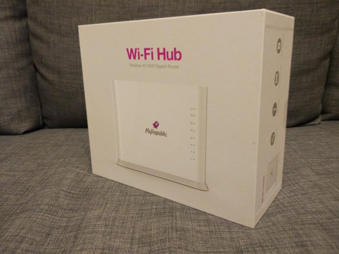 Myrepublic wifi modem hub AC1600, Computers & Tech, Parts & Accessories ...