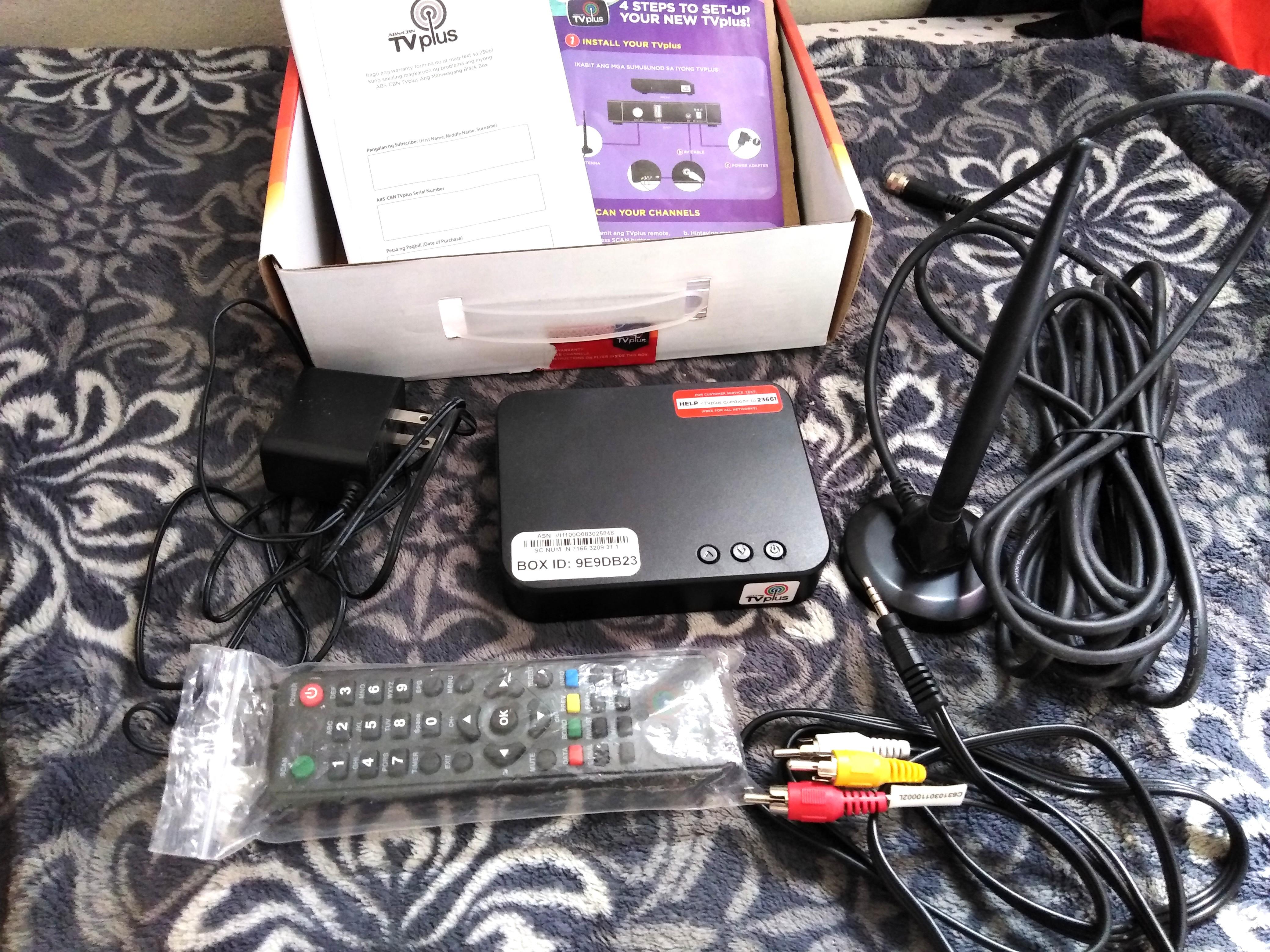 NEW ABS-CBN TV PLUS COMPLETE SET, TV & Home Appliances, TV ...