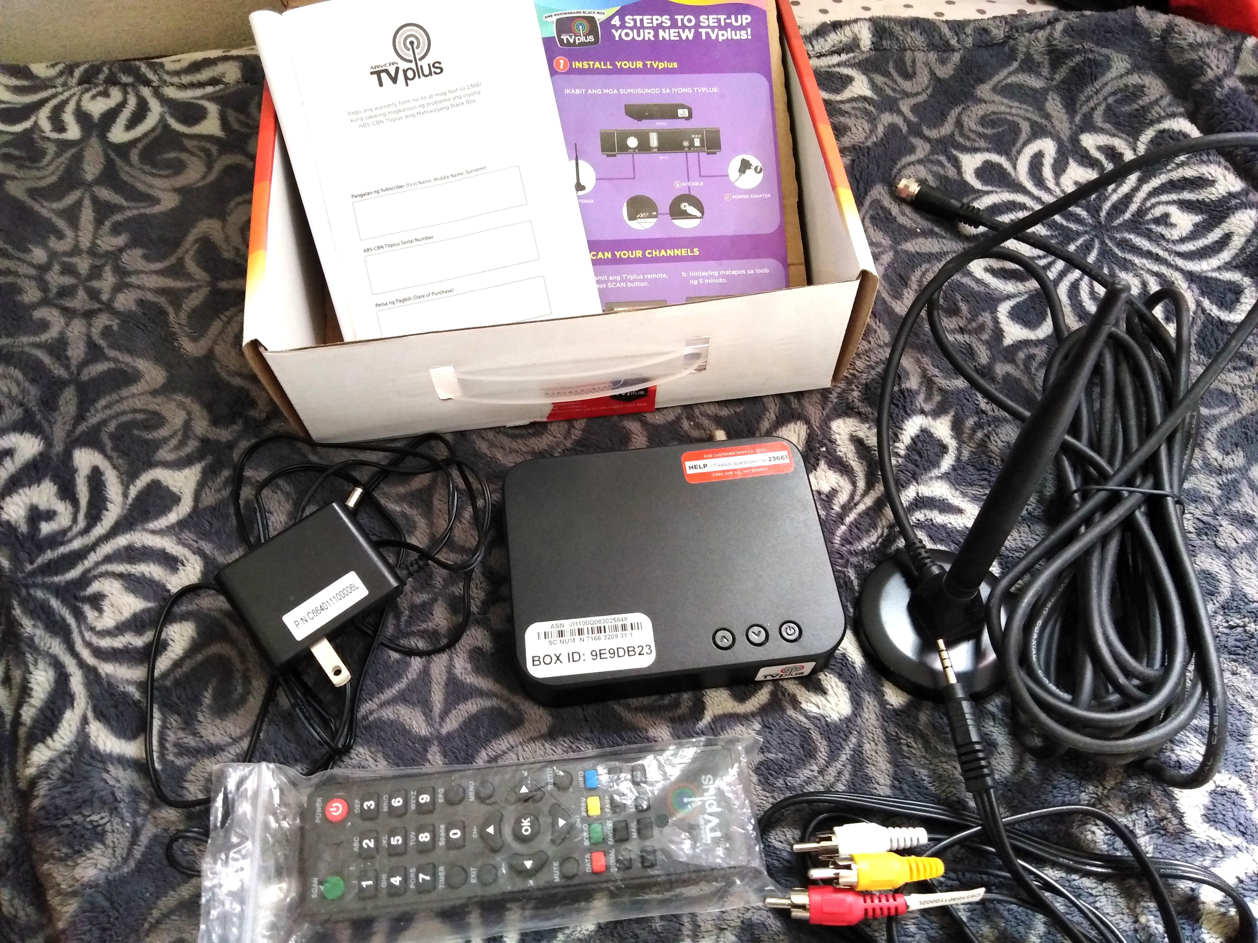 NEW ABS-CBN TV PLUS COMPLETE SET, TV & Home Appliances, TV ...