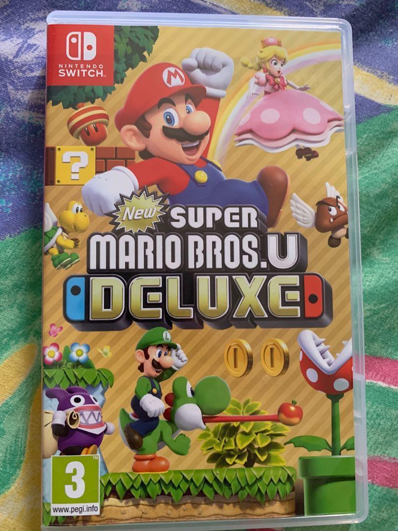 New super Mario bros U deluxe Switch, Video Gaming, Video Games ...