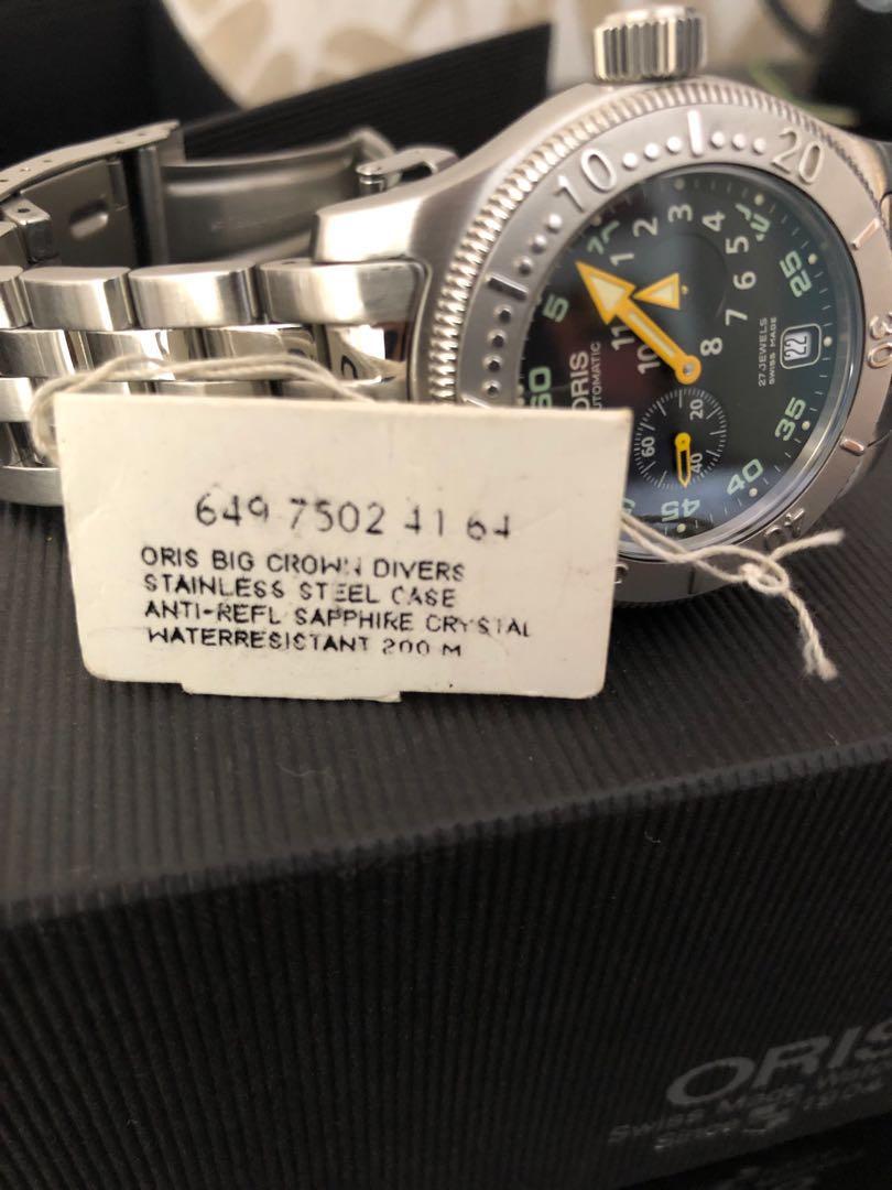 Oris Big Crown Regulator 7502 Watch, Men's Fashion, Watches on Carousell