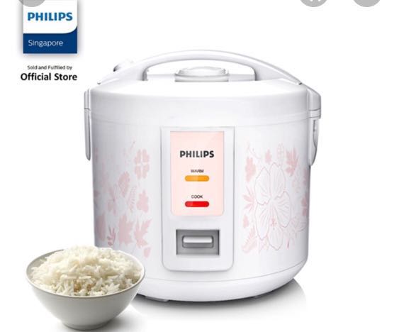 Philips Daily Collection Rice Cooker 1.5L, TV & Home Appliances ...