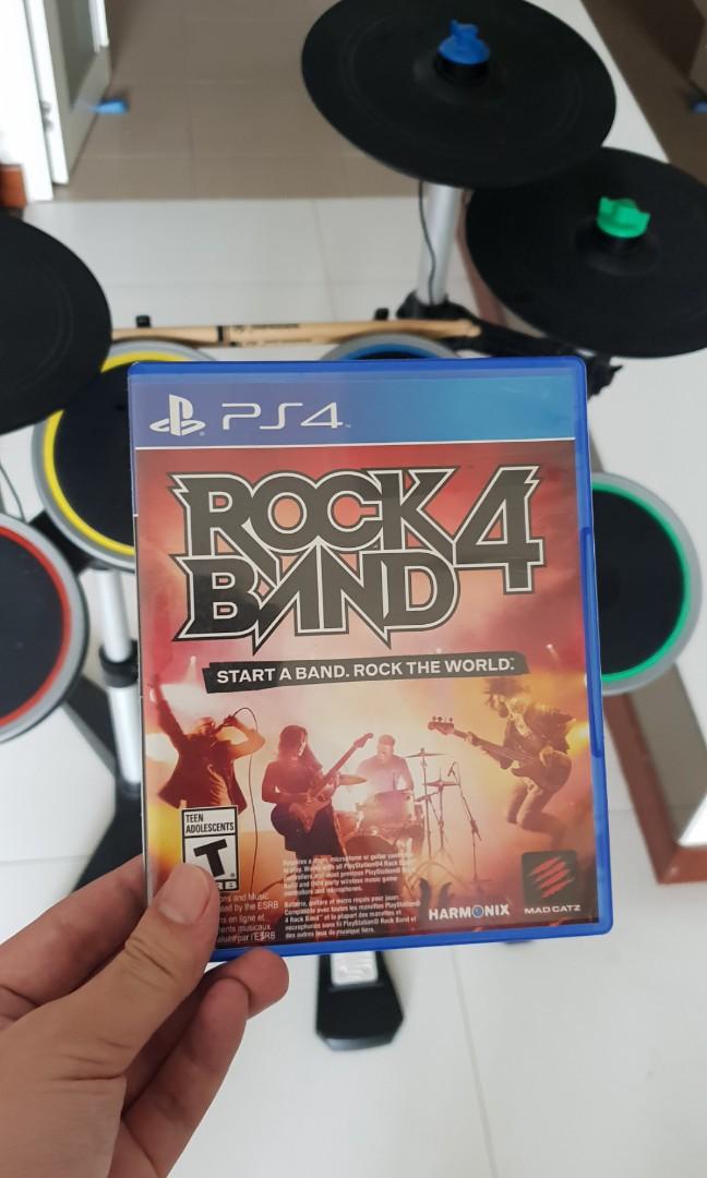 Ps4 rock band 4 full set, Video Gaming, Video Games, PlayStation on ...