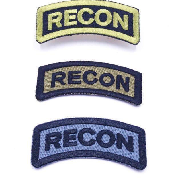 Army SAF Recon Tags Badges Pins, Everything Else on Carousell