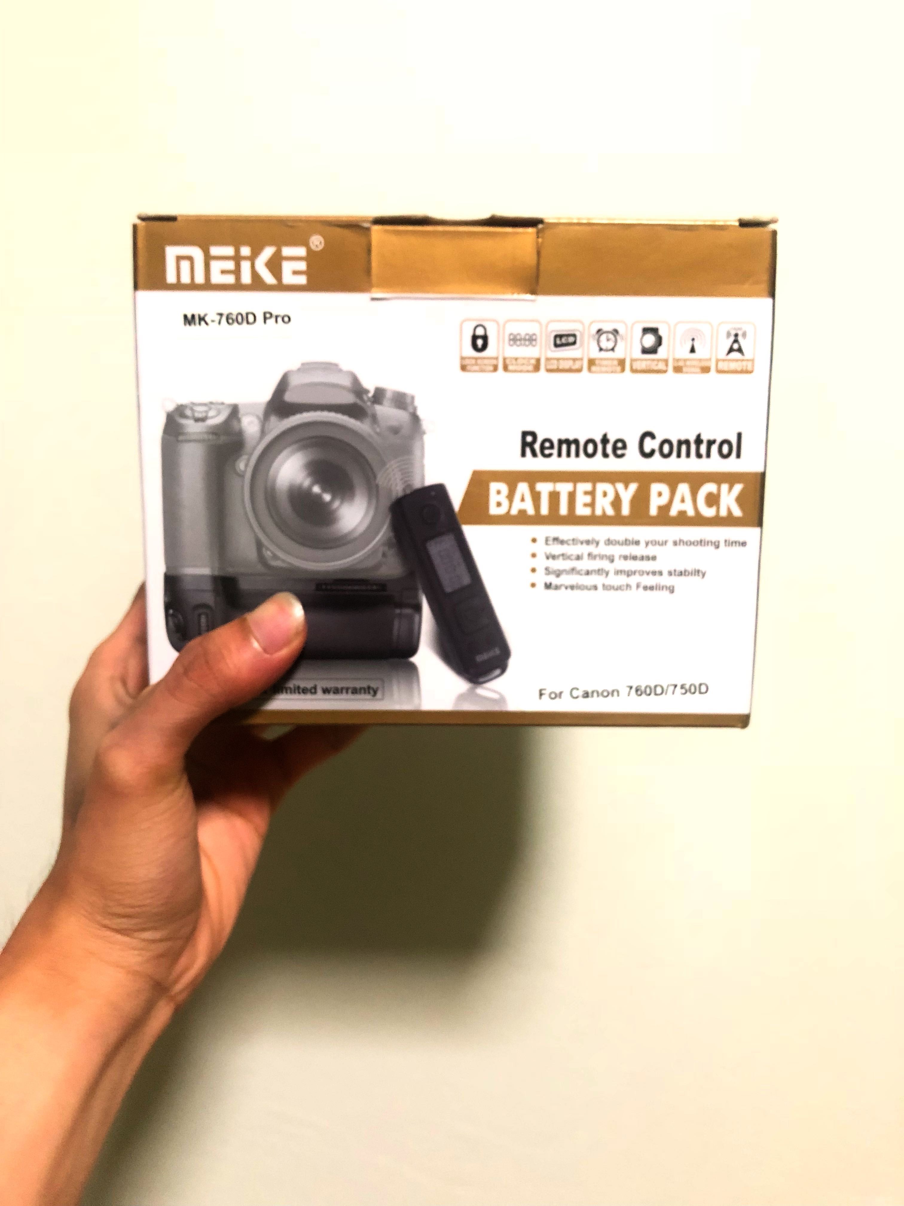 Remote Control Battery Pack, Photography, Photography Accessories ...