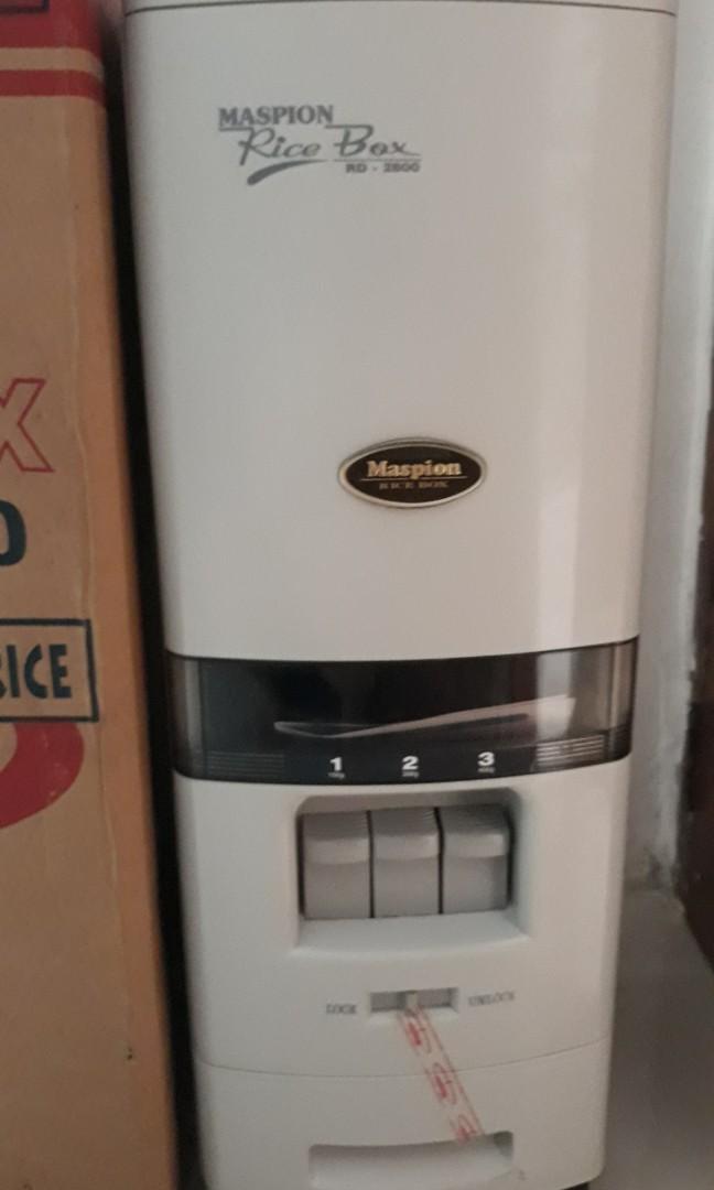 Rice Box Maspion, Kitchen & Appliances di Carousell