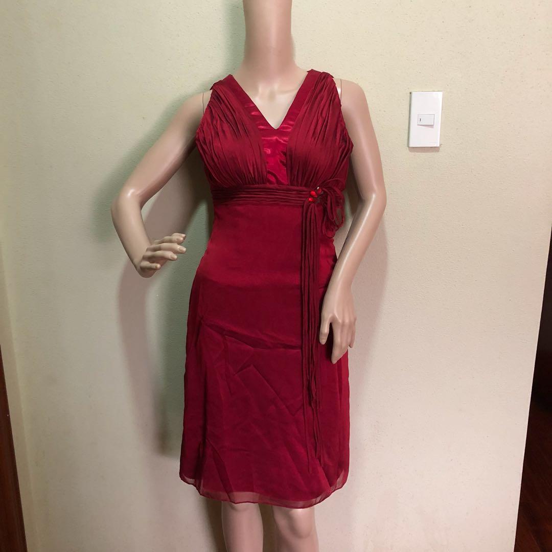 Ronald enrico red dress, Women's Fashion, Dresses & Sets, Dresses on ...
