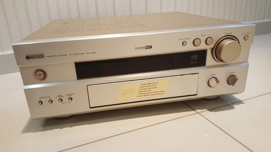 (SOLD) "SALES" YAMAHA RX-V800 AV Surround Receiver, Audio, Other Audio ...