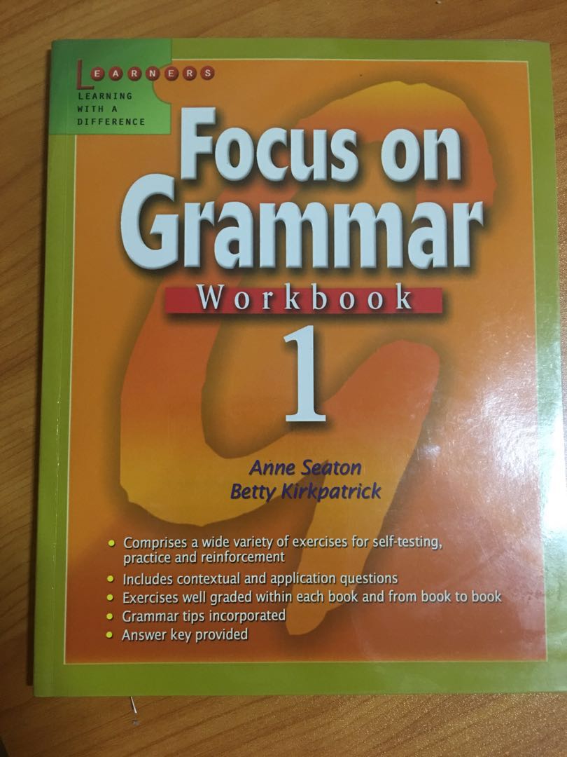 Sec 1 English Focus on Grammar workbook, Hobbies & Toys, Books ...
