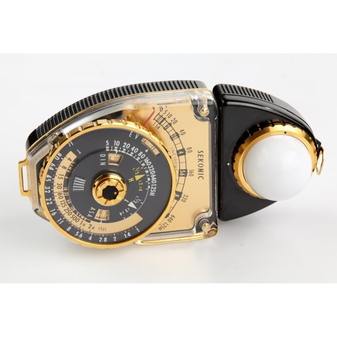 Sekonic L-398 Gold Studio Deluxe III Light Meter, Photography, Photography Accessories, Lighting ...