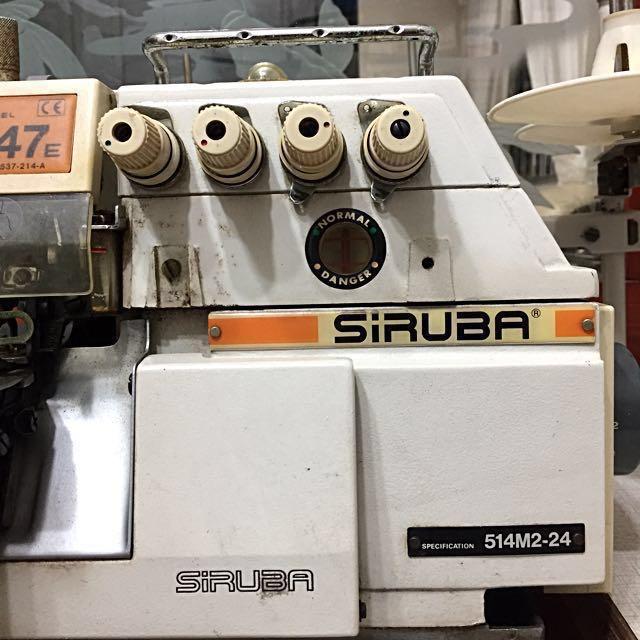 Siruba 747E Overlocking Industrial/home Sewing Machine , TV & Home ...