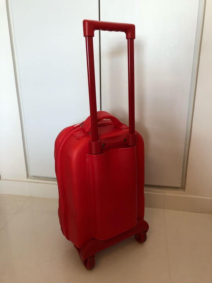 Smiggle race car hard top trolley bag (luggage) for kids, Babies & Kids ...