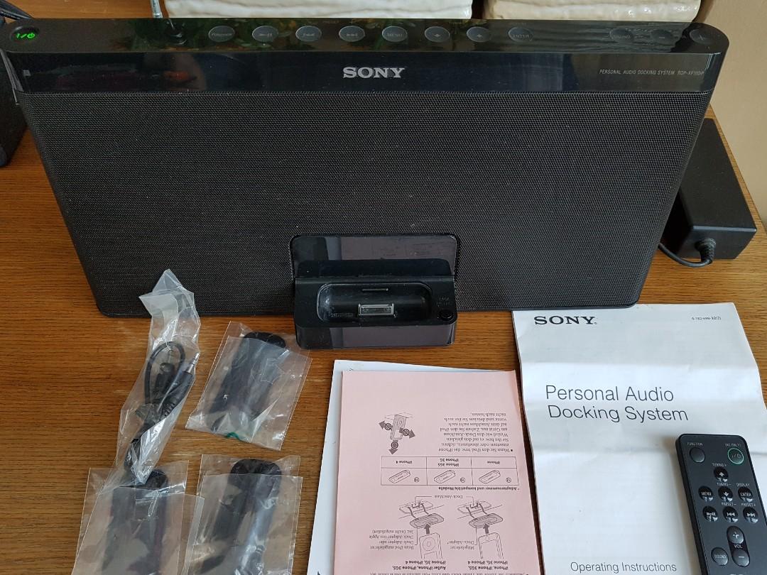 Sony Radio, Audio Docking System, Audio, Portable Audio Accessories on ...