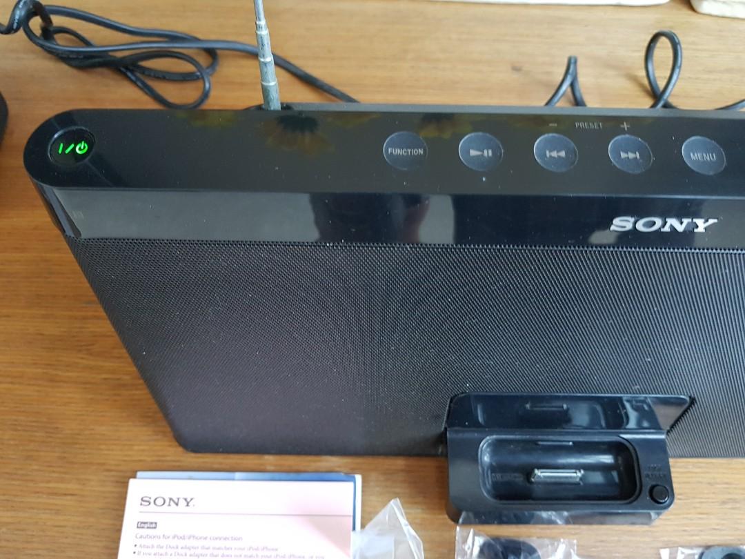 Sony Radio, Audio Docking System, Audio, Portable Audio Accessories on ...