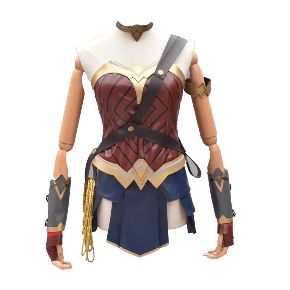 Special offer. Wonder woman Halloween superhero costume dnd party dress ...