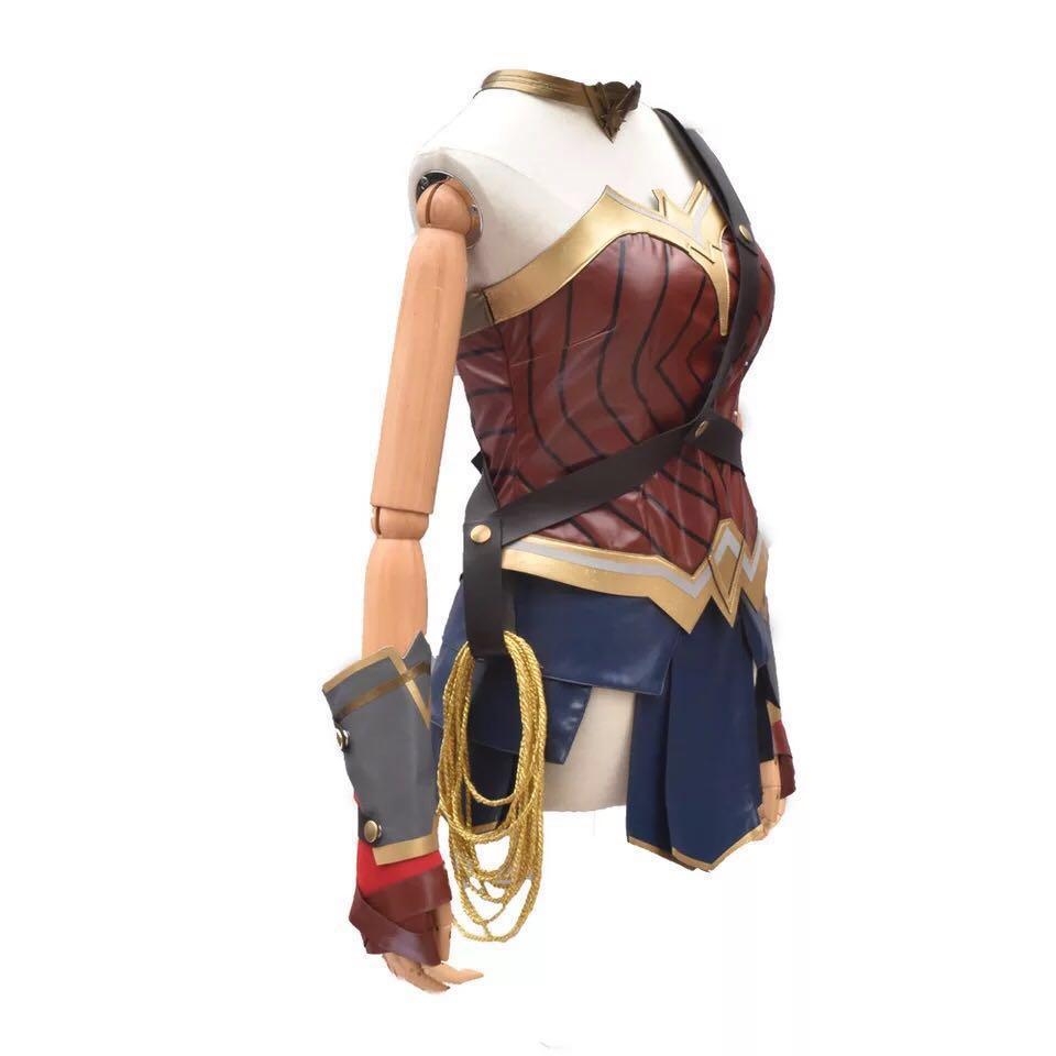 Special offer. Wonder woman Halloween superhero costume dnd party dress ...
