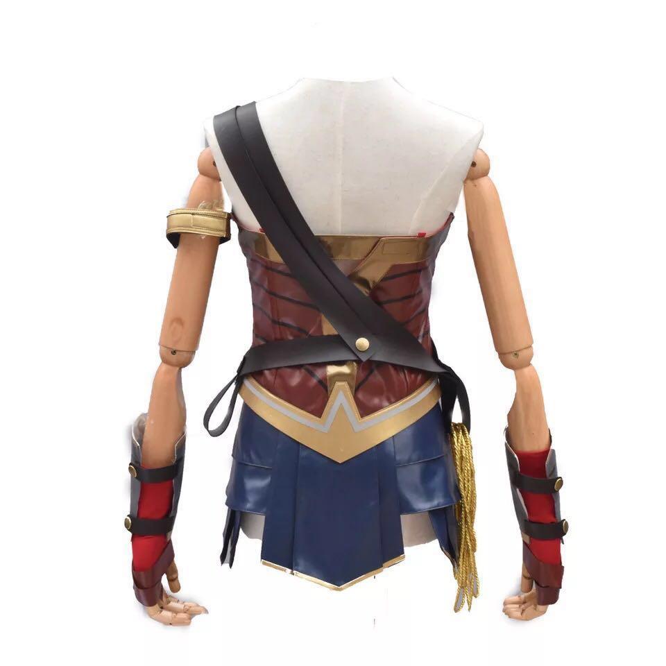 Special offer. Wonder woman Halloween superhero costume dnd party dress ...