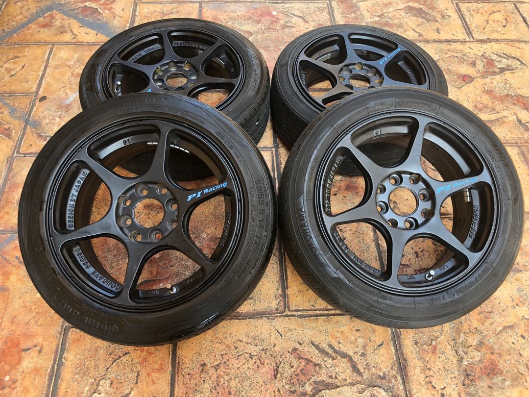 Sport Rim P1 Racing 14x6jj pcd100/110, Auto Accessories on Carousell