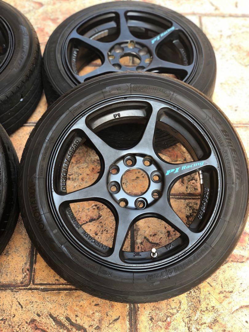 Sport Rim P1 Racing 14x6jj pcd100/110, Auto Accessories on Carousell