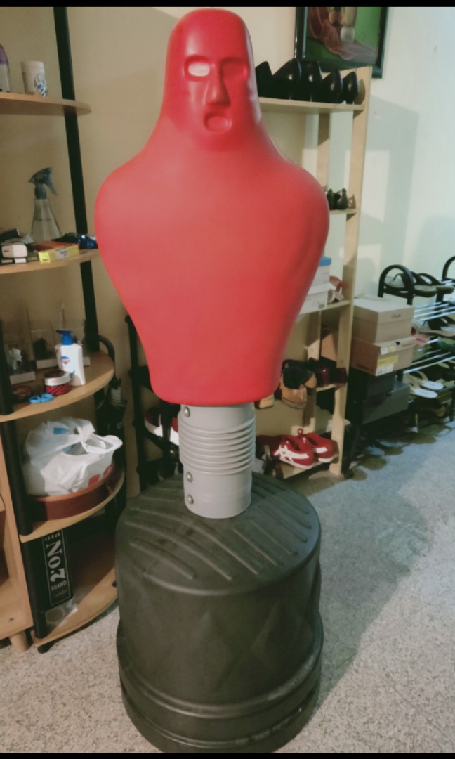 Standing Punch Bag _ punching man, Sports Equipment, Exercise & Fitness ...