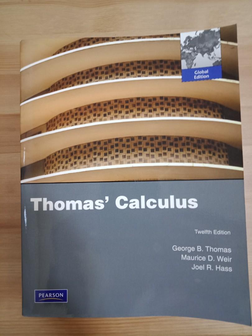 Thomas's Calculus by Thomas, Weir & Hass, Hobbies & Toys, Books ...
