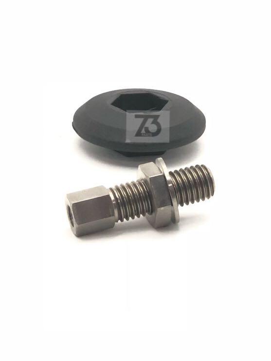 Titanium Stop Disc Bolts set for Brompton, Sports Equipment, Bicycles ...