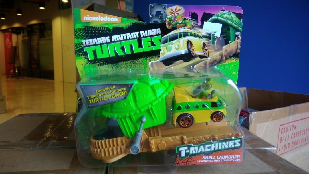 Playmates TMNT Teenage Mutant Ninja Turtles T-machines shell launcher ...