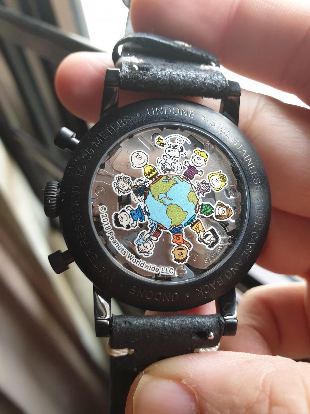 Undone Peanuts Watch, Luxury, Watches on Carousell
